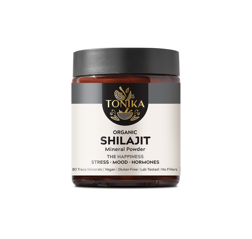 Organic Shilajit Mineral Powder - THE HAPPINESS – Tonika Collective